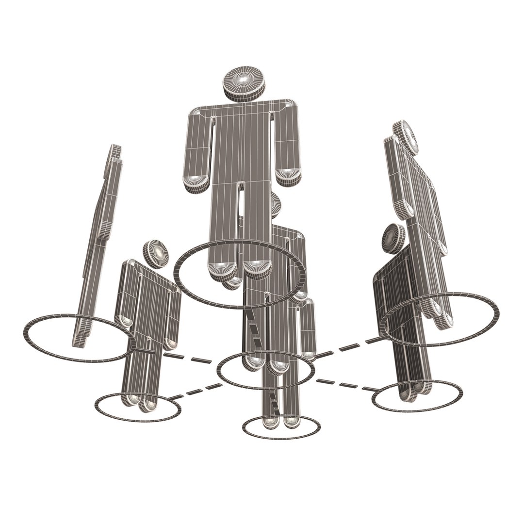 3D Network Connection Symbol - TurboSquid 1850742