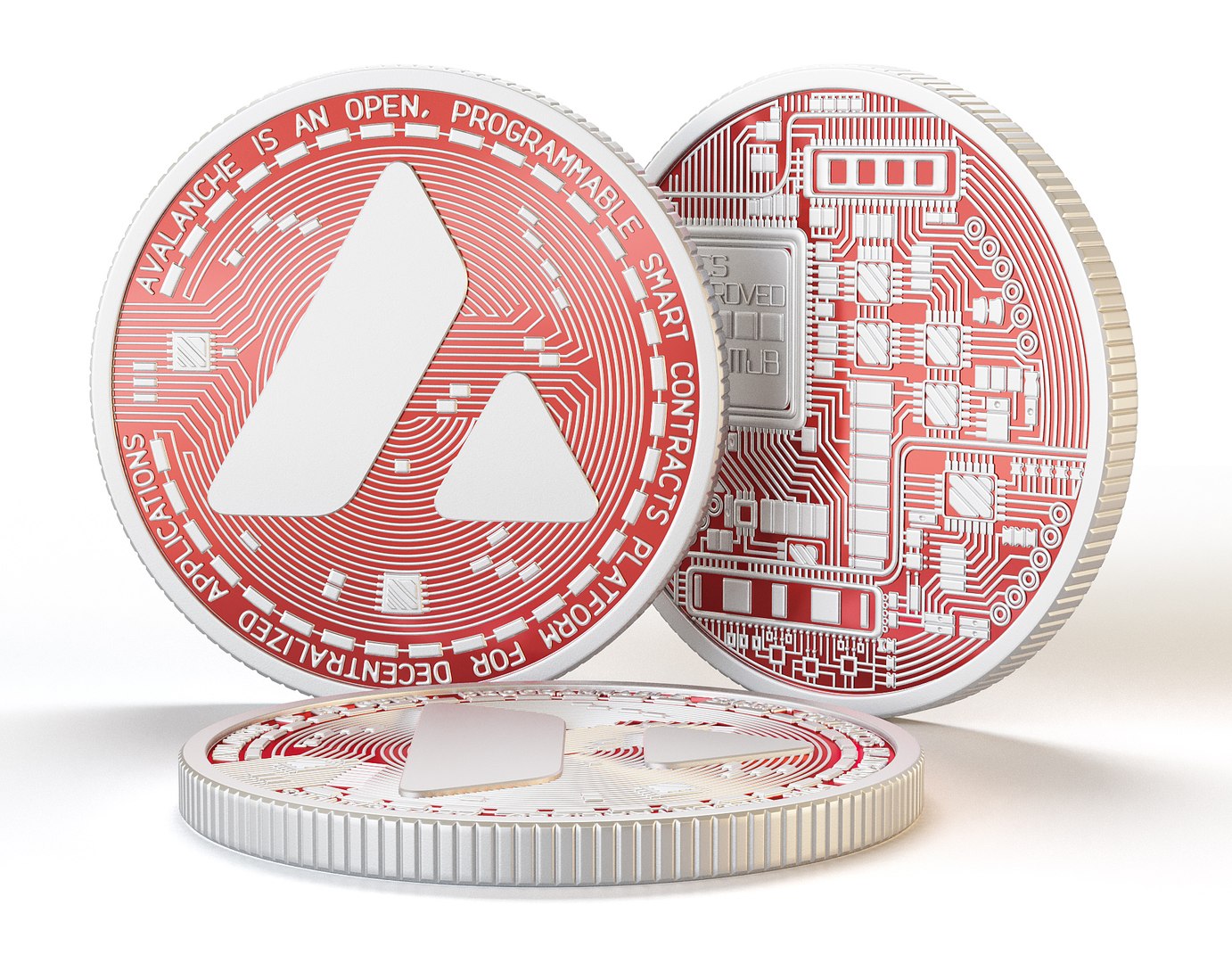 3D Set of 12 TOP Crypto Coins - TurboSquid 1853794
