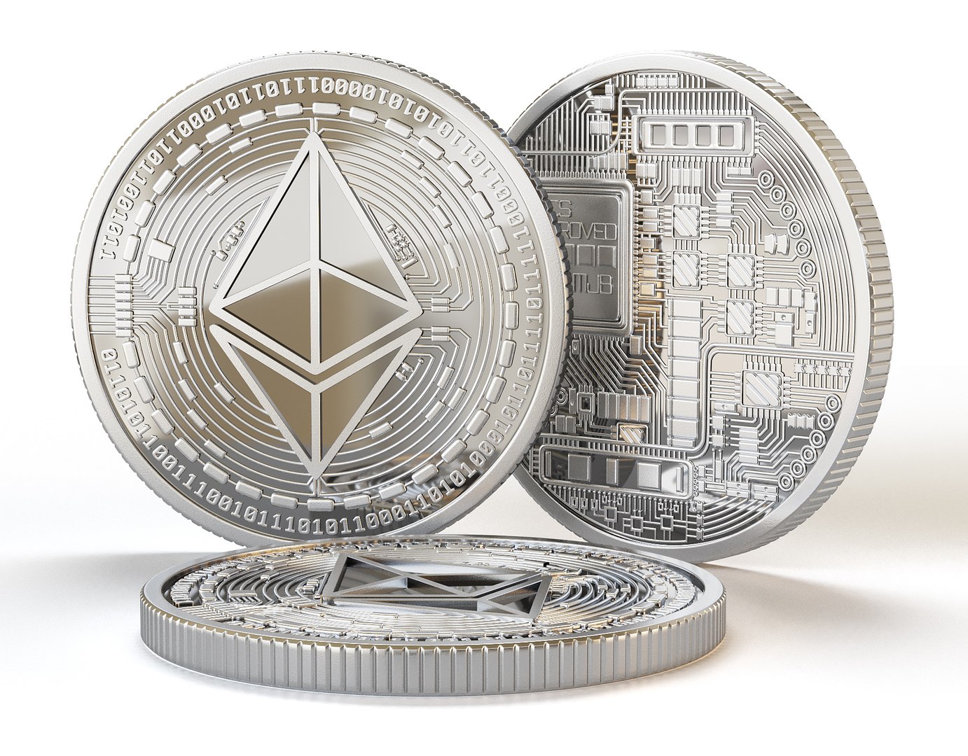 3D Set of 12 TOP Crypto Coins - TurboSquid 1853794