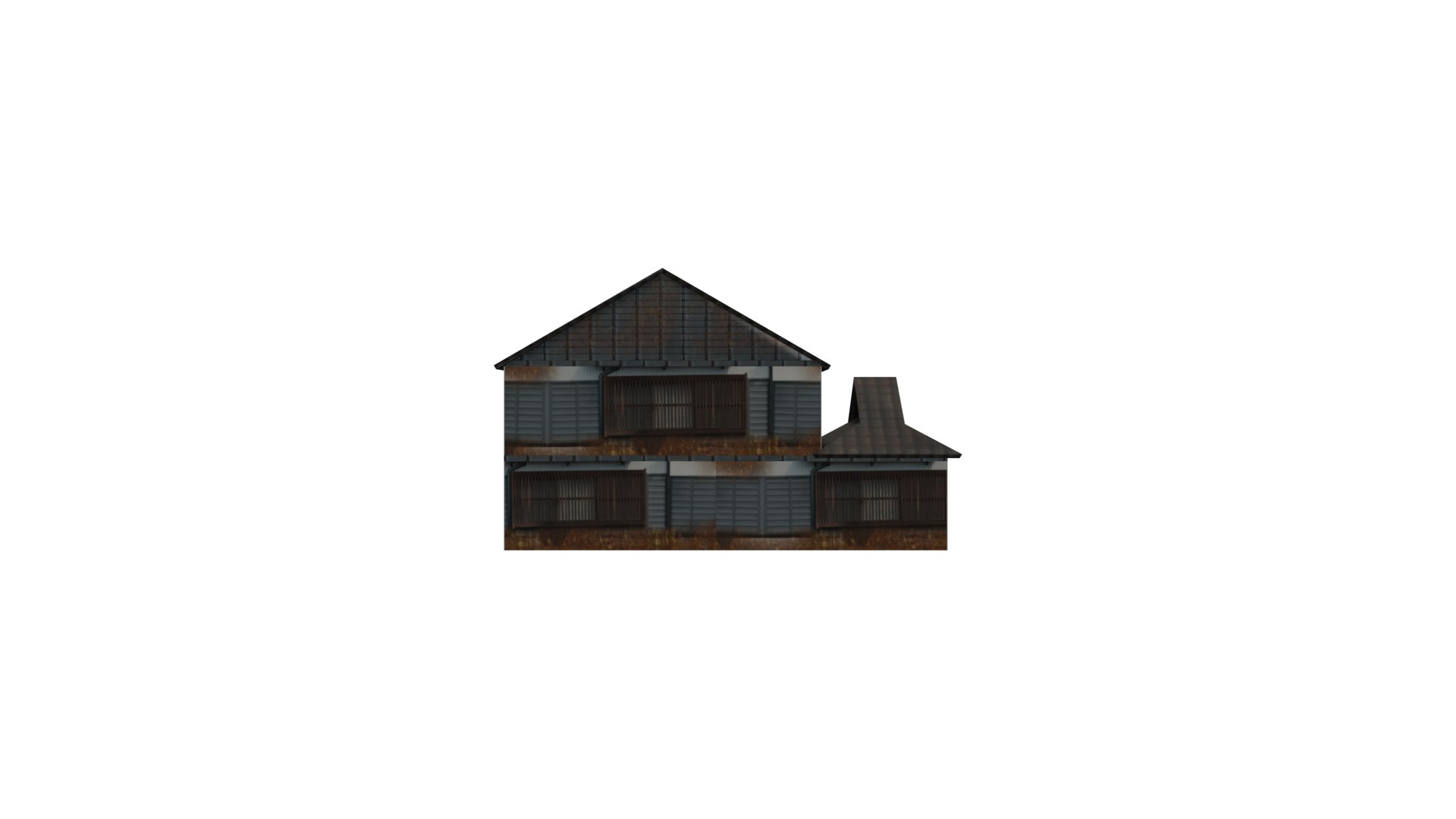 Free FREE Traditional Japanease House 3D Model - TurboSquid 2388433