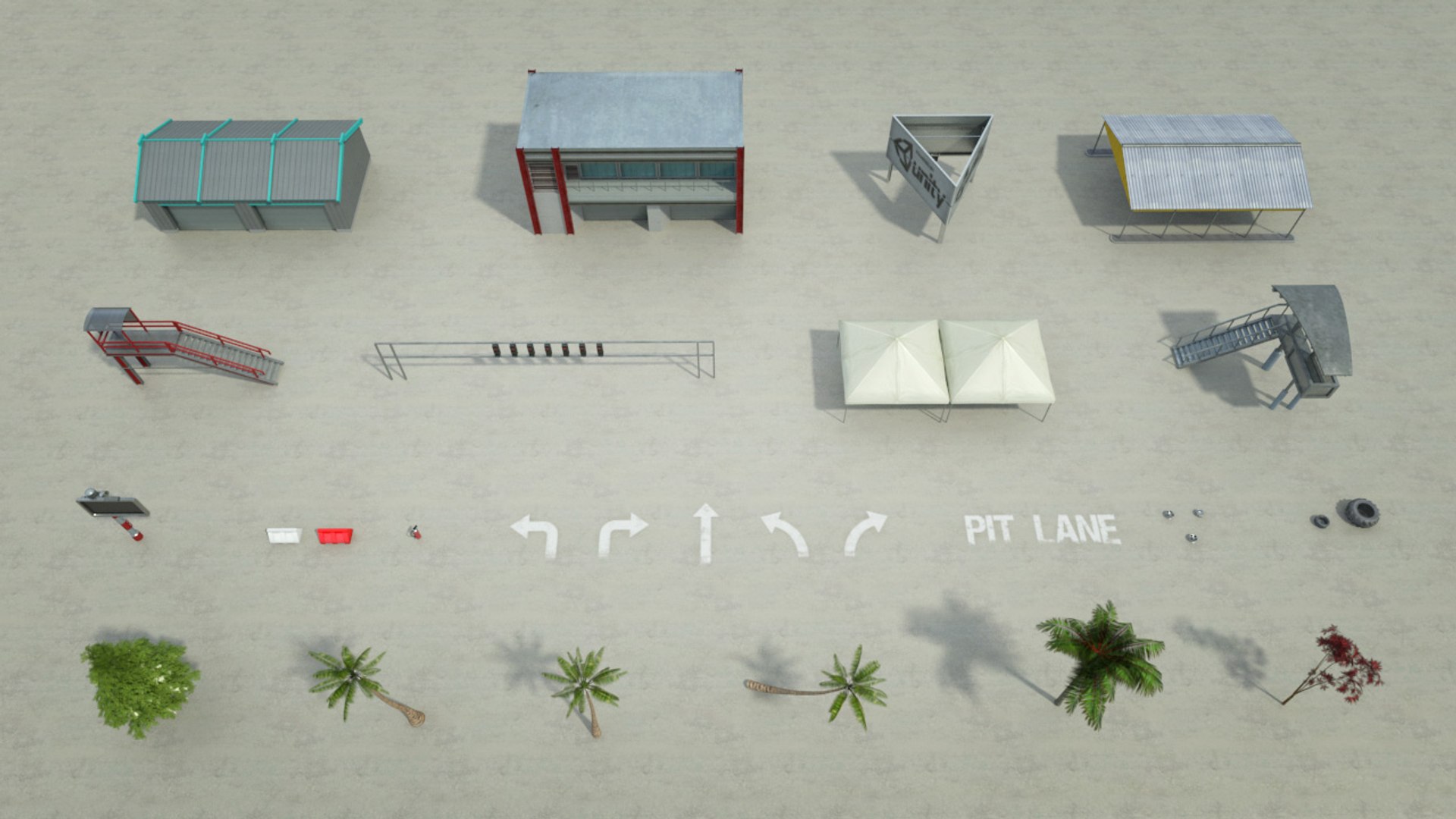 3d Race Track Construction Kit: