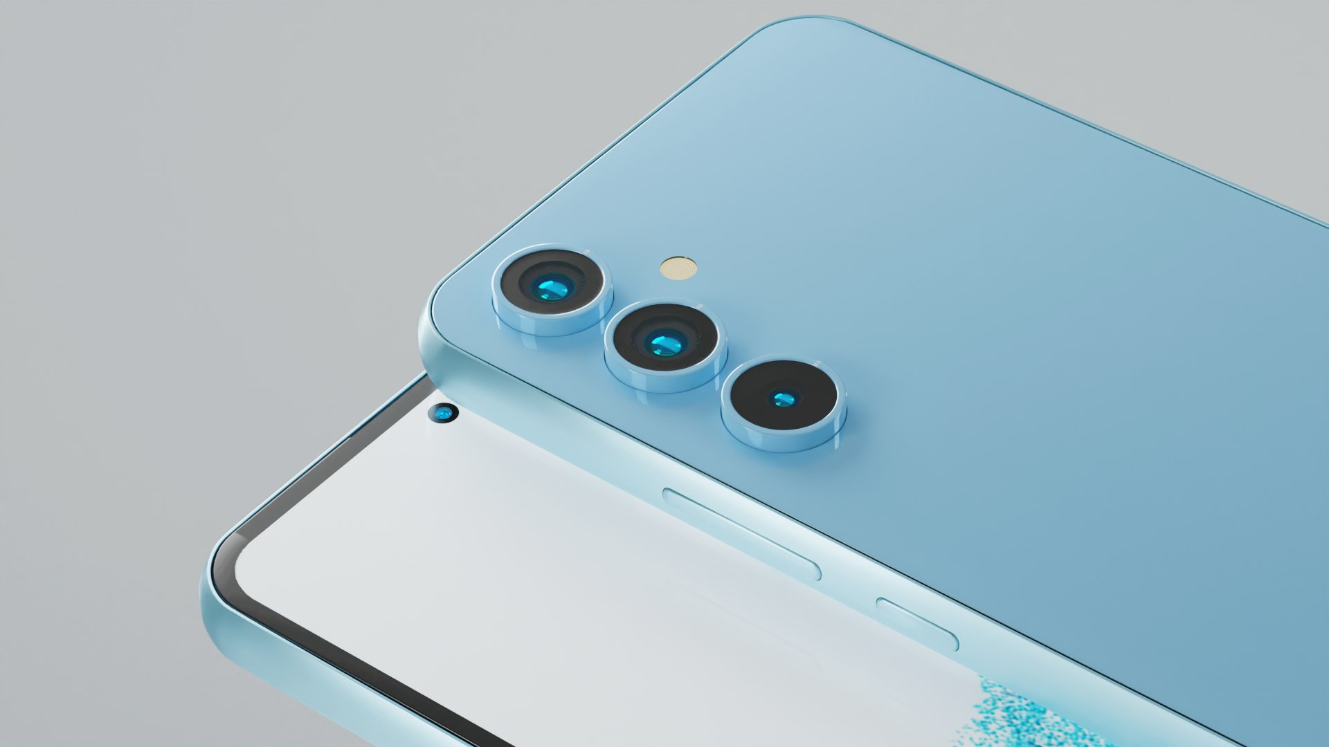 Samsung Galaxy A54 5G Blue 3D Model - TurboSquid 1989702