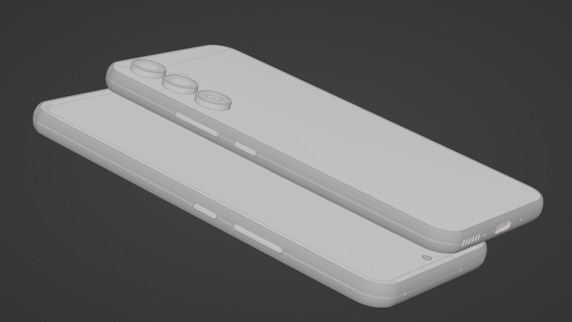 Samsung Galaxy A54 5G Blue 3D Model - TurboSquid 1989702