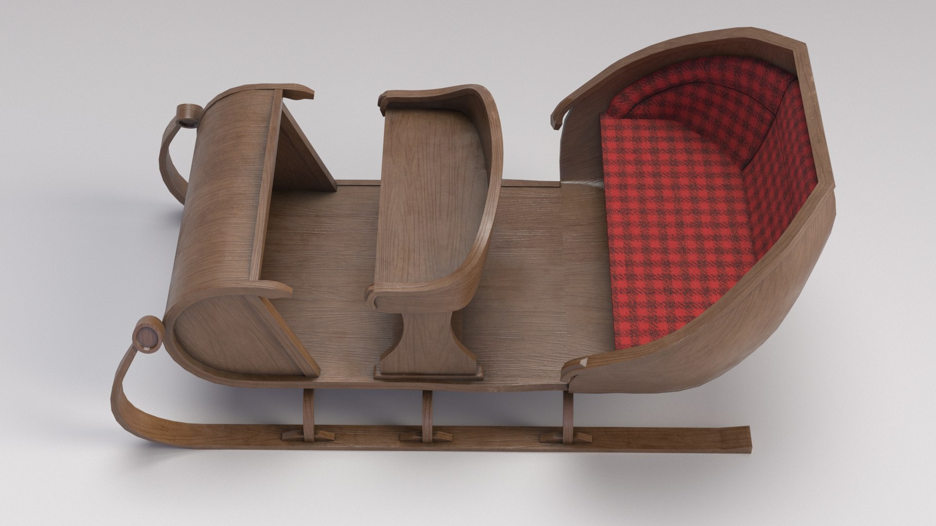 Sleigh Model - TurboSquid 1780256