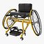 3d wheelchair sports model