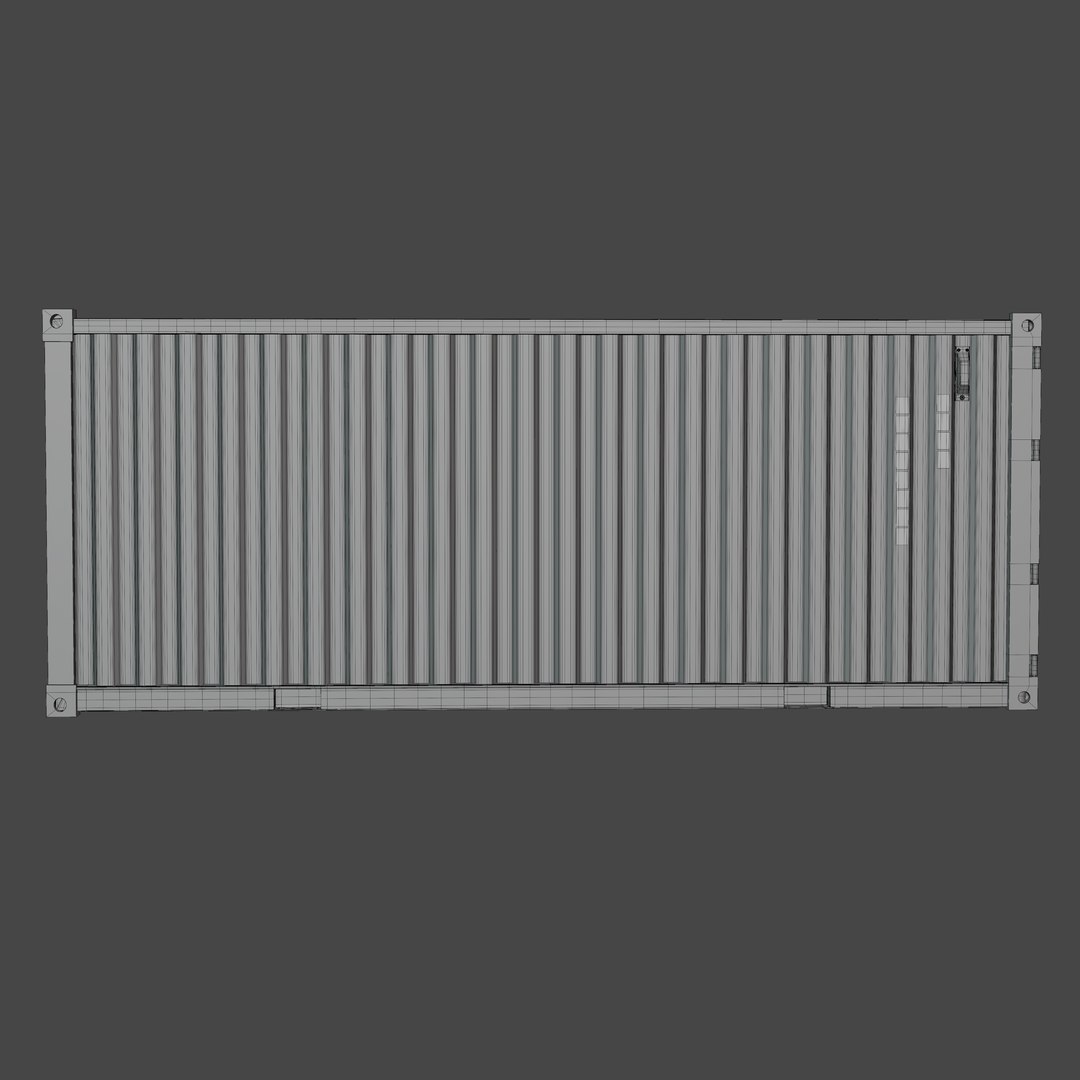 Free Shipping Container 3D Model - TurboSquid 1902191