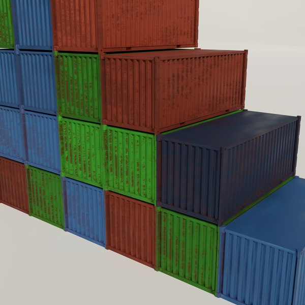 Free Shipping container 3D model - TurboSquid 1902191