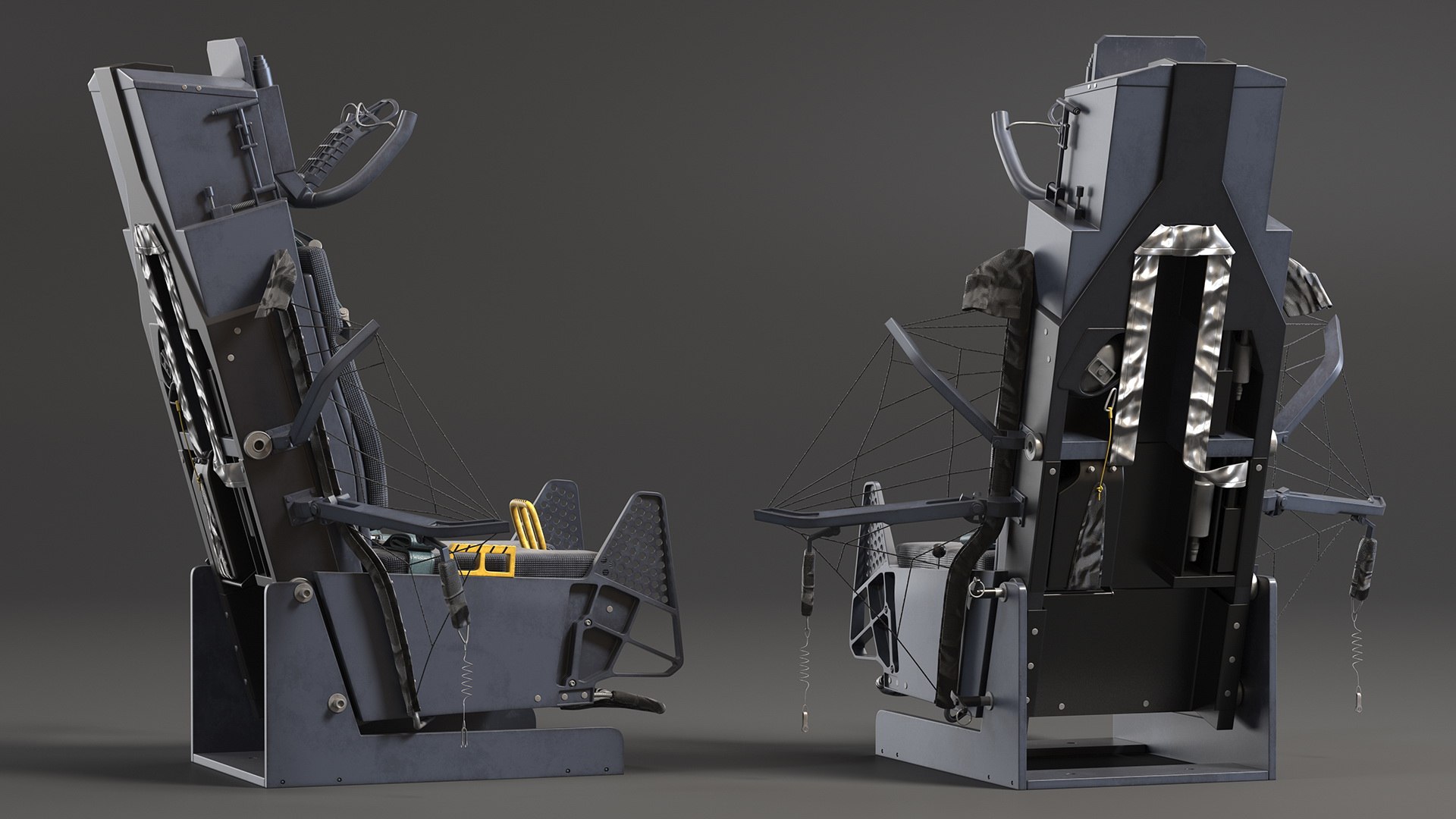 Ejection Seats Collection Model - TurboSquid 2178866