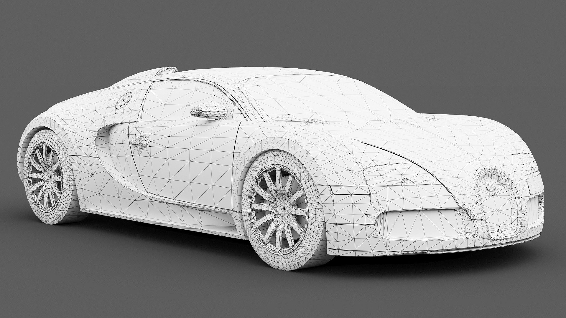 3D Bugatti Veyron Model - TurboSquid 1948139