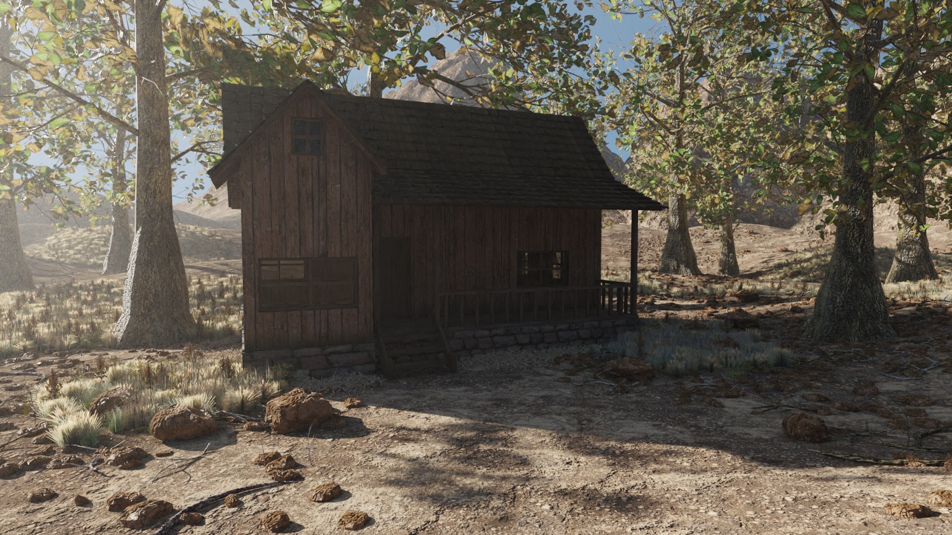 3D Barn Scene - TurboSquid 1742340