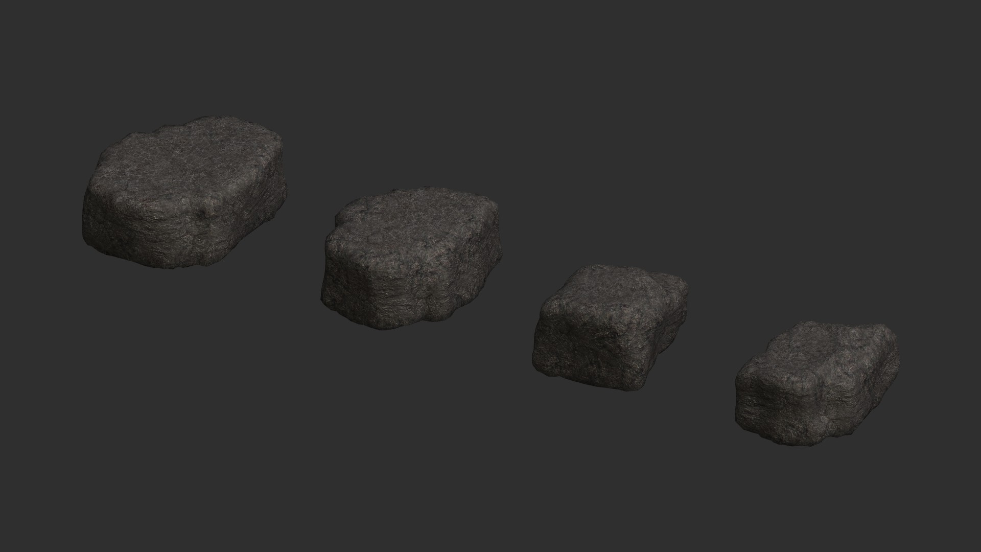 Free 3D Cave Platform 1 - 4 Combo - Base - TurboSquid 2089568