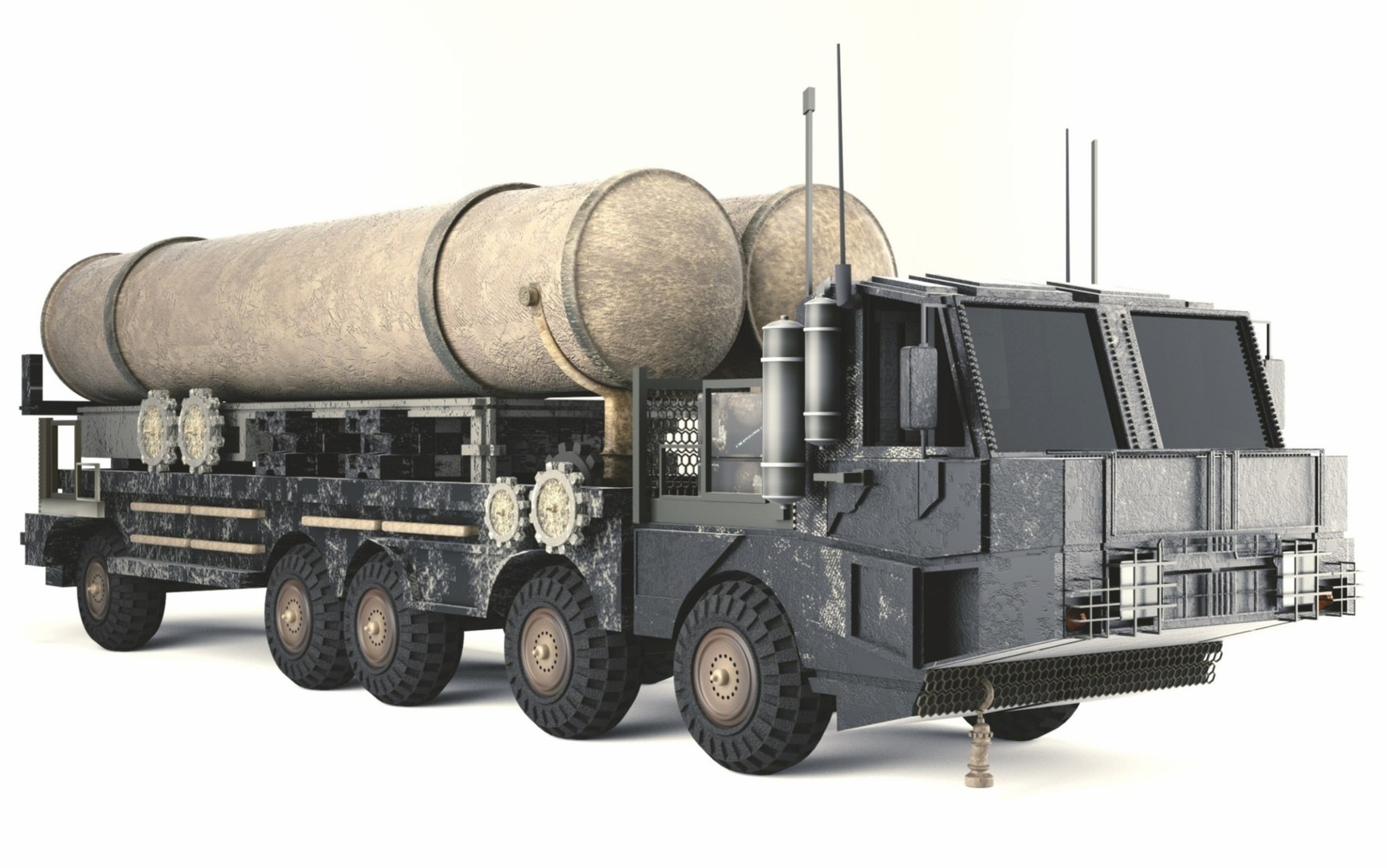 Wheeled Missile Launcher 3D - TurboSquid 1174757