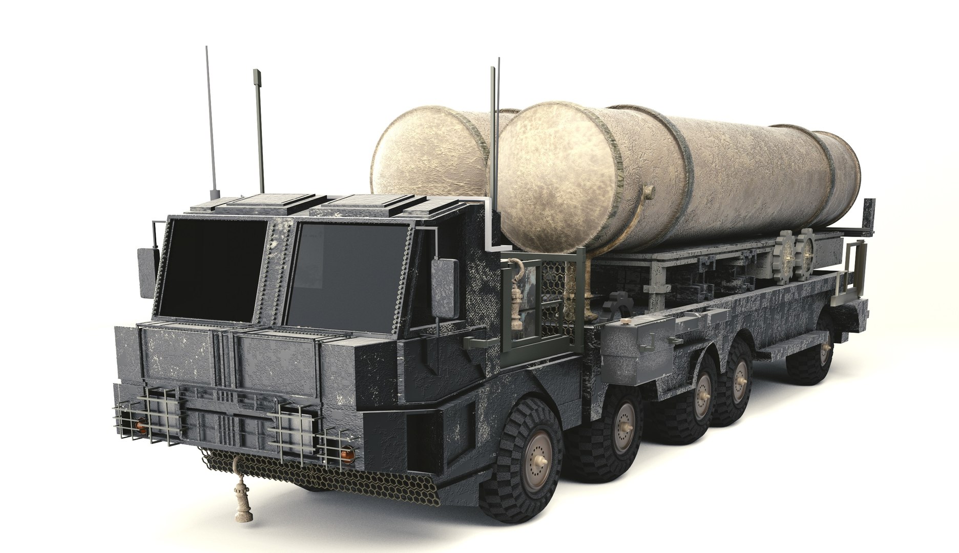 Wheeled Missile Launcher 3D - TurboSquid 1174757