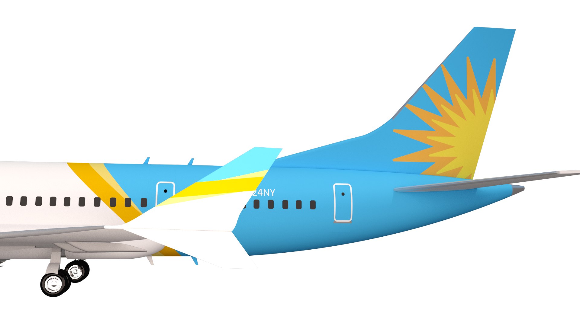Alegiant 737 Max 8 200 3D Model - TurboSquid 2514819