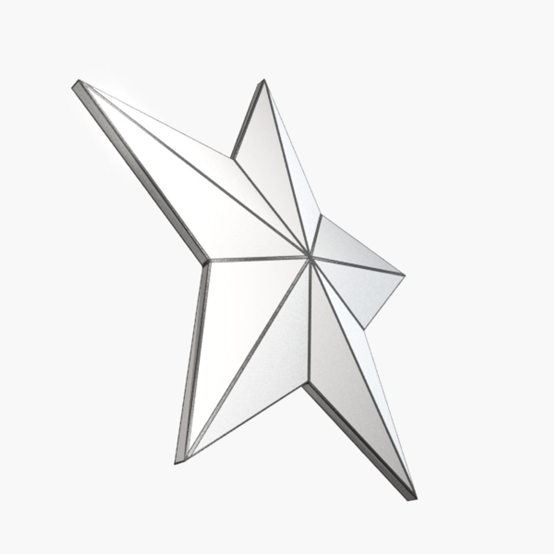 3d Model Of Star