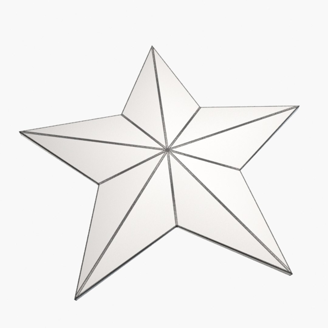 3d Model Of Star