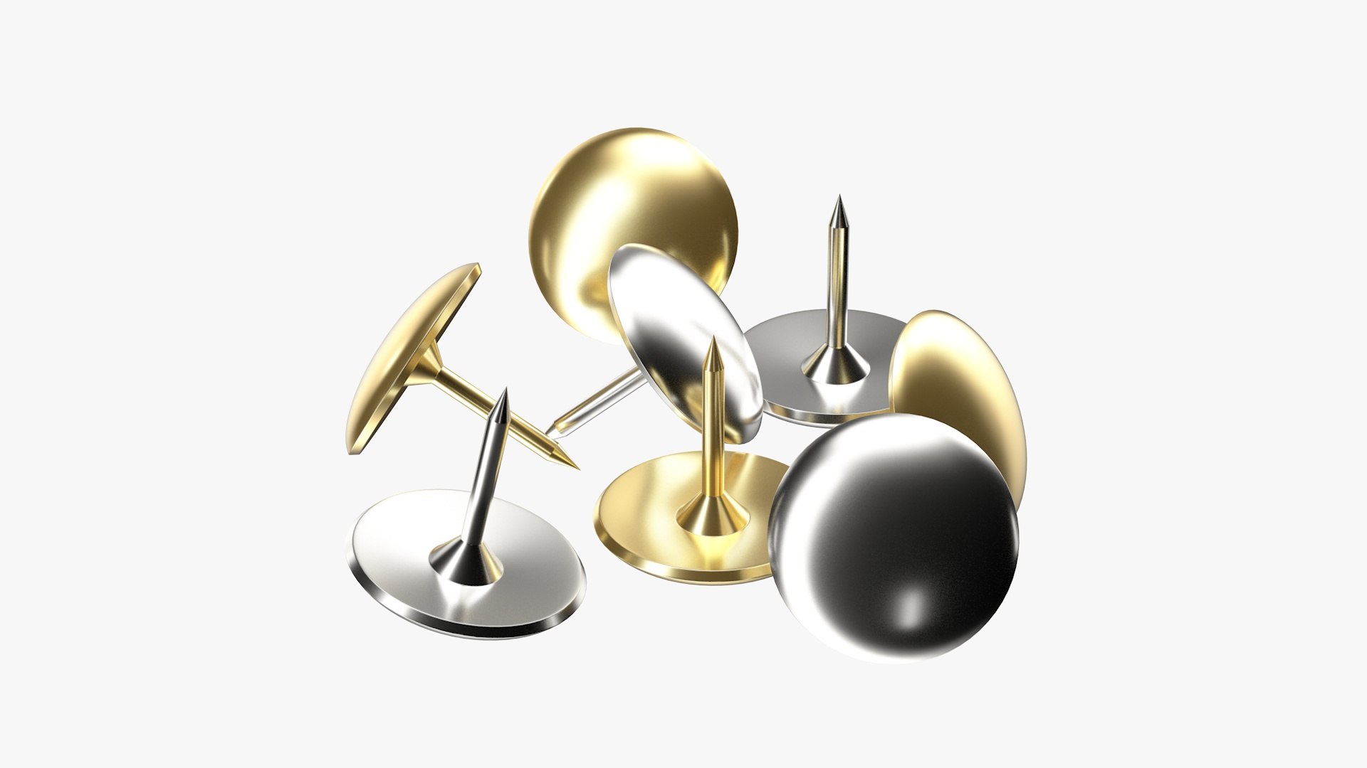 3D Push Pin - TurboSquid 2163367