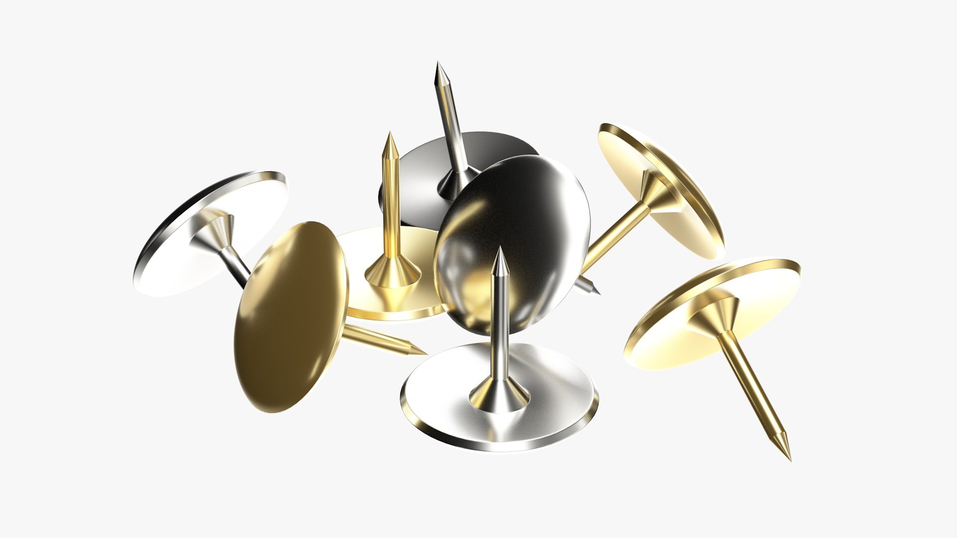 3D Push Pin - TurboSquid 2163367