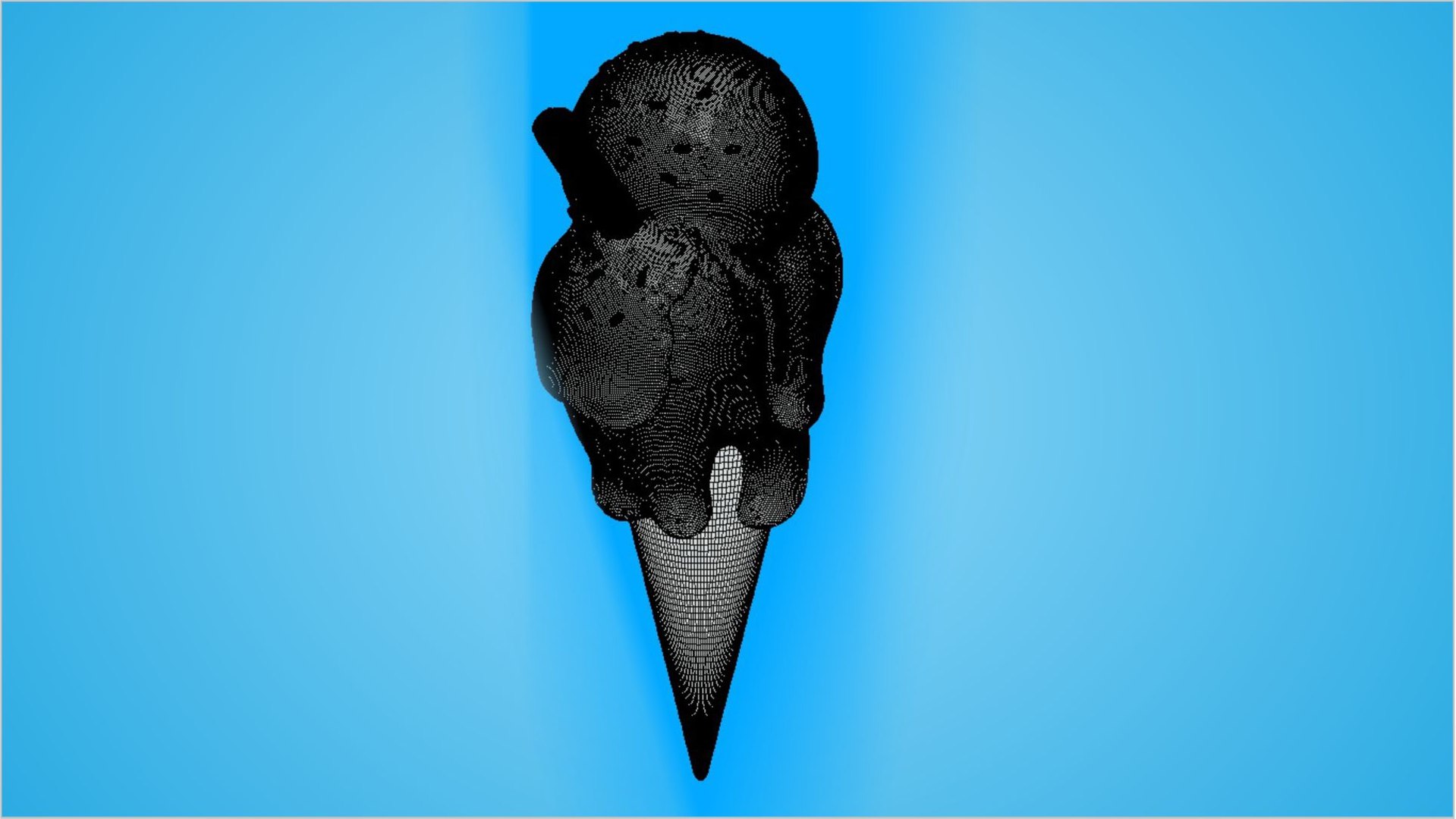 3D Cartoon Ice Cream model - TurboSquid 1754427