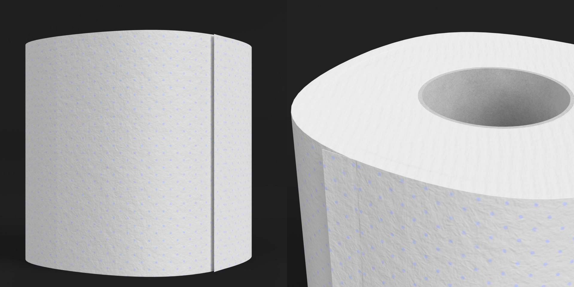 Toilet Paper 2 3D Model - TurboSquid 1650494