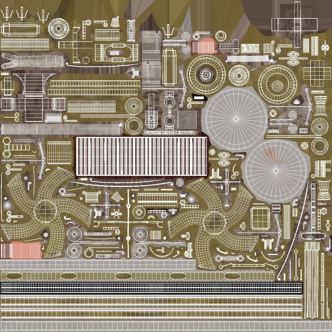 Horizontal Steam Engine Brass Wood Base Rigged 3D - TurboSquid 2389941