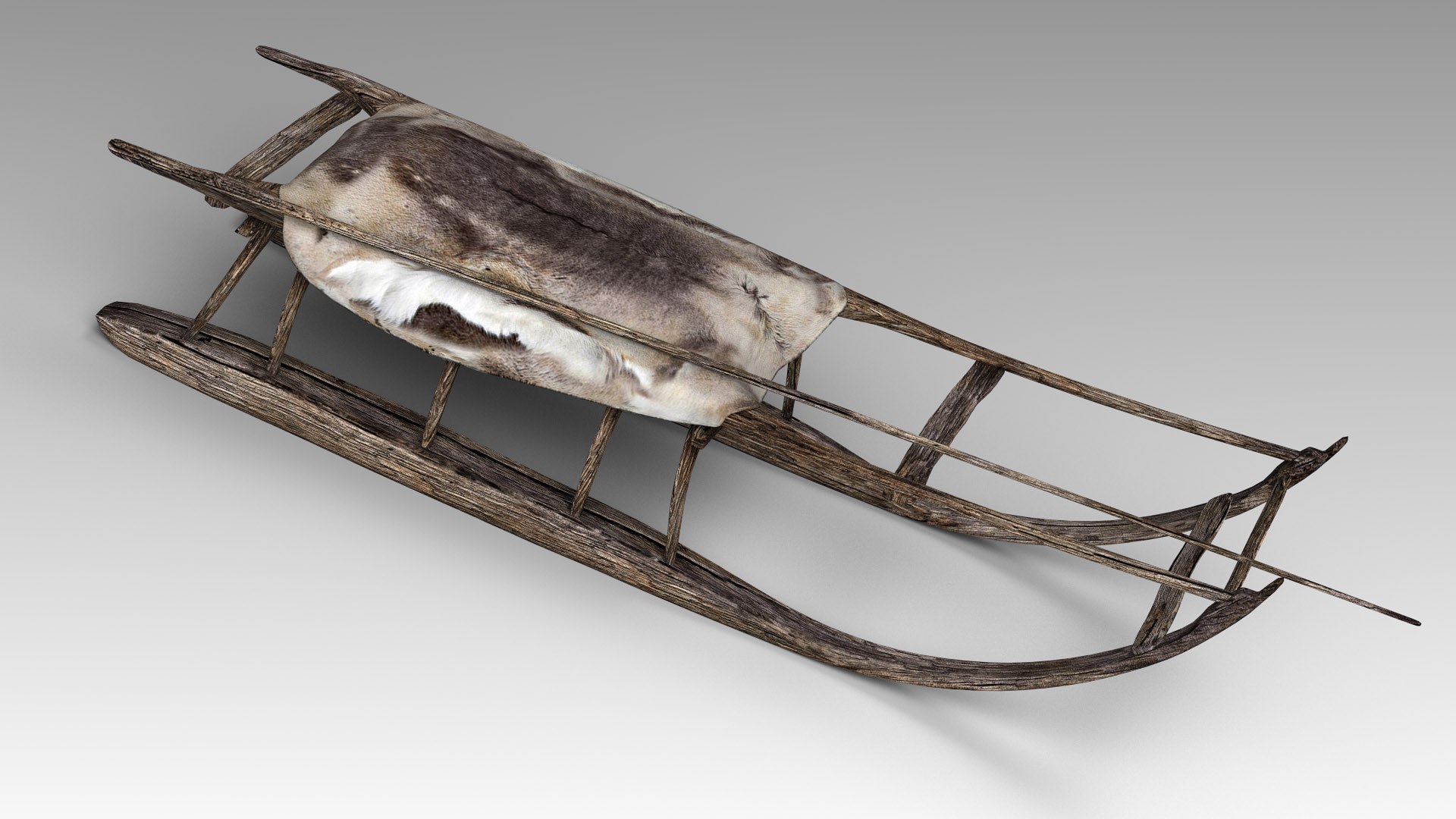 3D Model Sledge Sled - TurboSquid 1635429