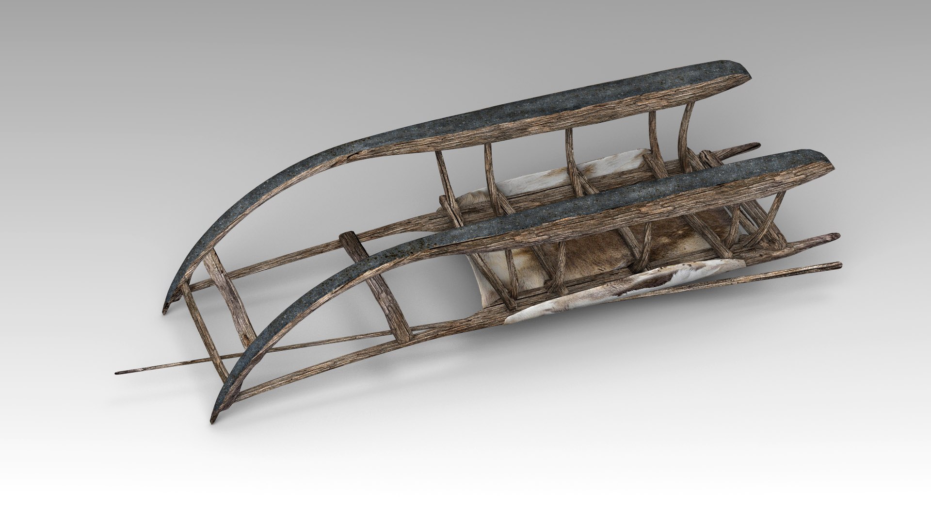 3D Model Sledge Sled - TurboSquid 1635429