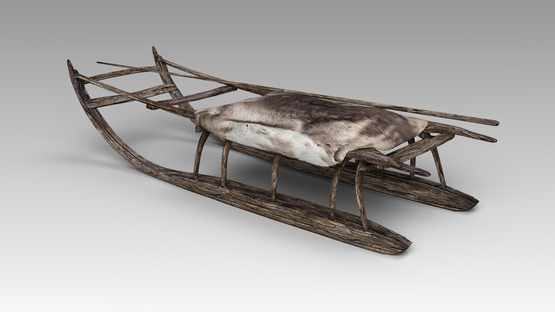3D Model Sledge Sled - TurboSquid 1635429