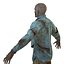 3d Zombie Rigged Model