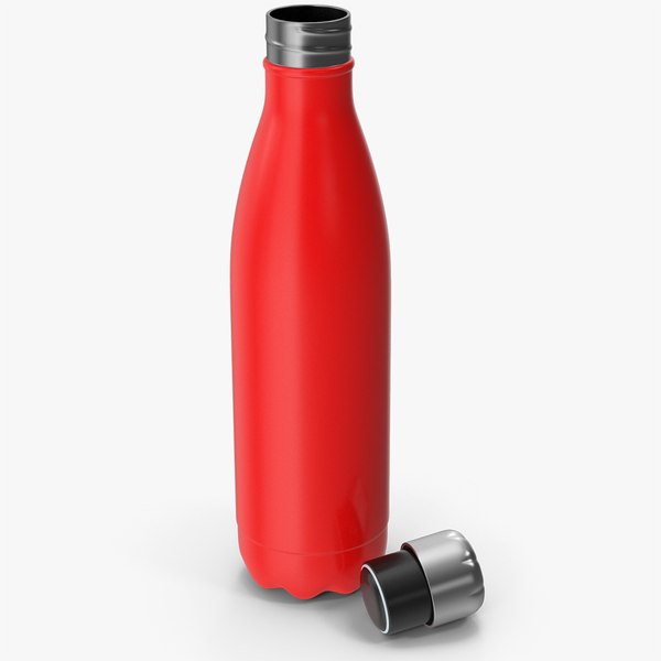 modelo 3d Botella roja abierta - TurboSquid 2184859