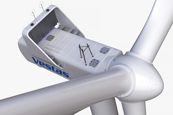 Turbiny wiatrowe Vestas V150-4.2 MW Model 3D - TurboSquid 1427892