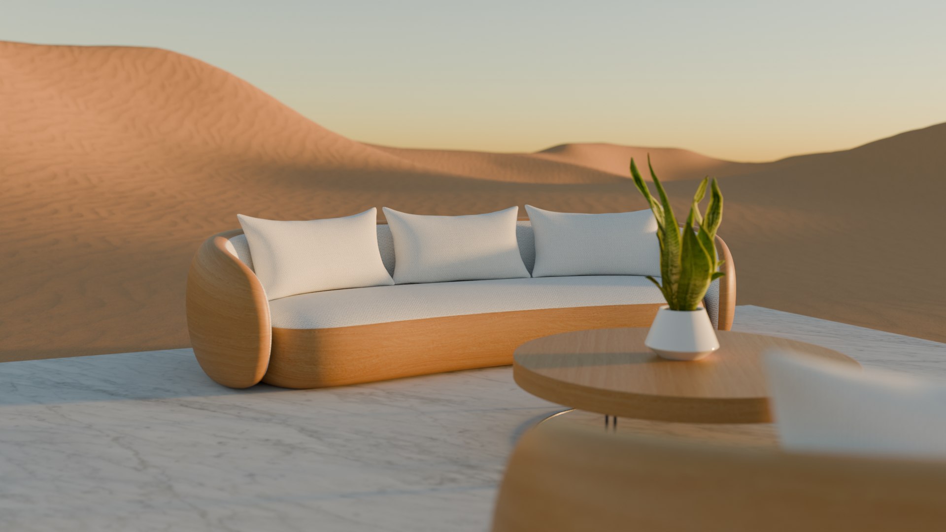 Metaverse Environment 02 - Baked 3D - TurboSquid 2395375