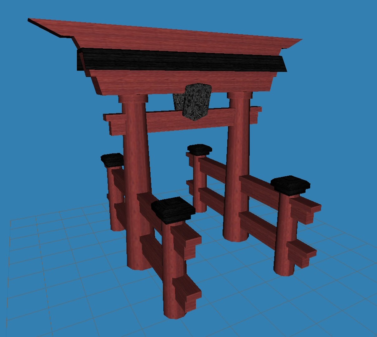 3d Model Torii Gate