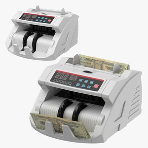 3D Money Counter Models - Browse & Download Formats - TurboSquid