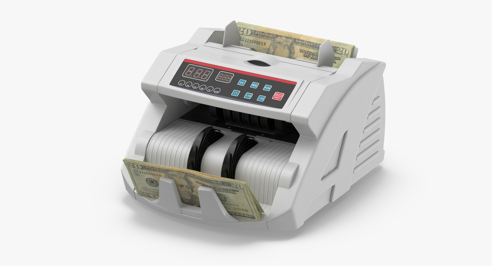 3D Money Counter 2 Model - TurboSquid 1232915