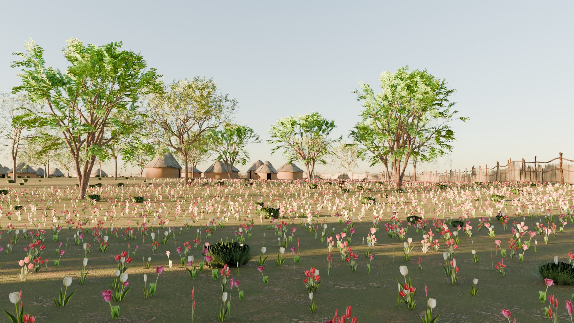 3D Village Model - TurboSquid 2314154