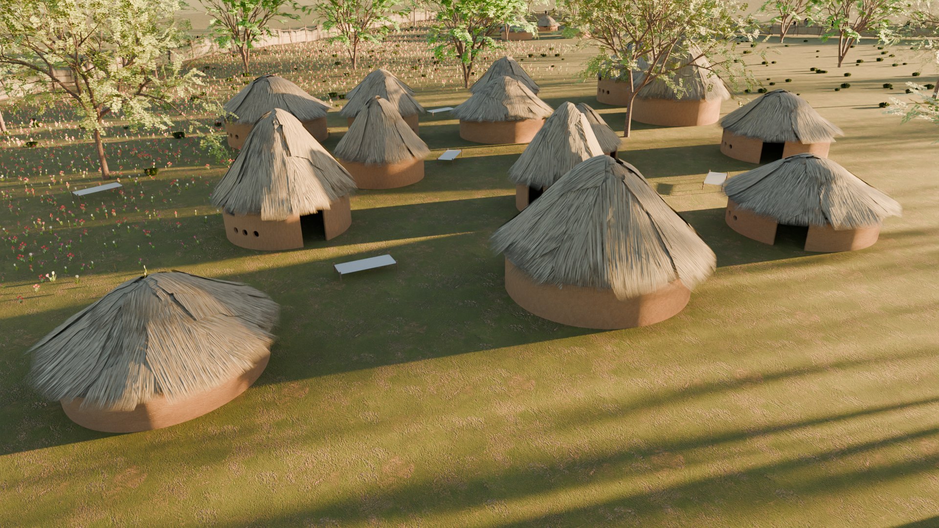 3D Village Model - TurboSquid 2314154