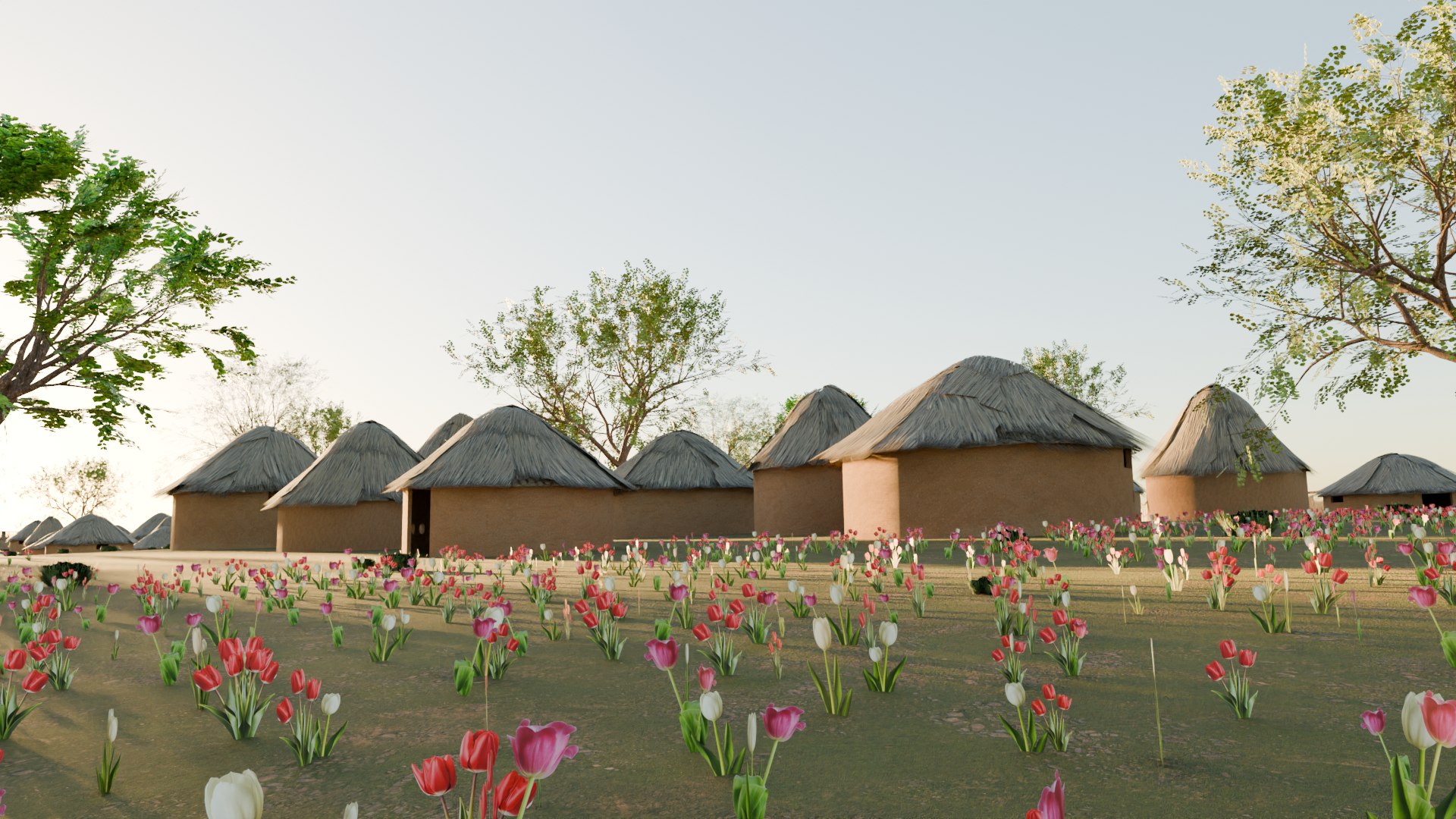 3D Village Model - TurboSquid 2314154