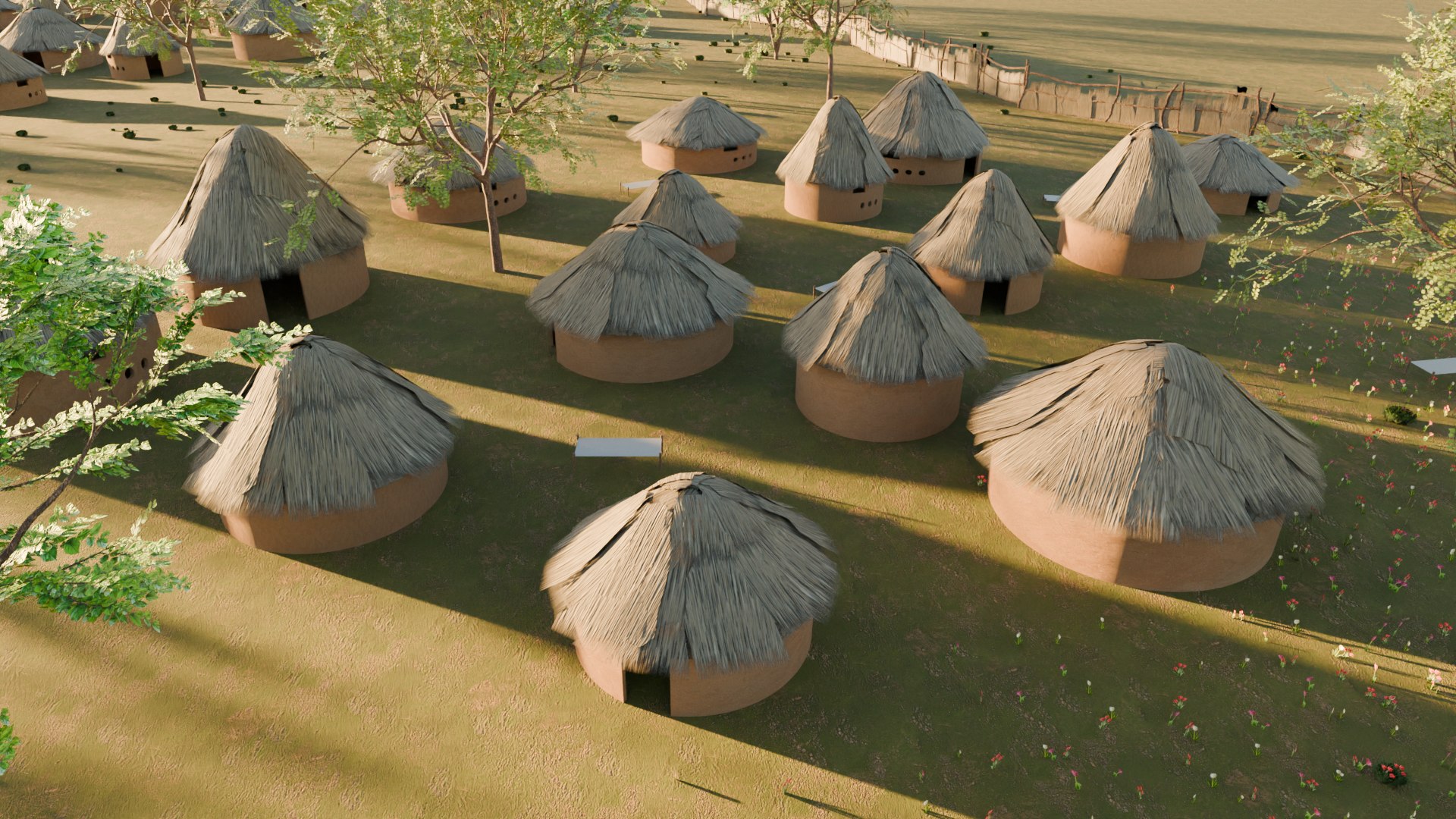 3D Village Model - TurboSquid 2314154