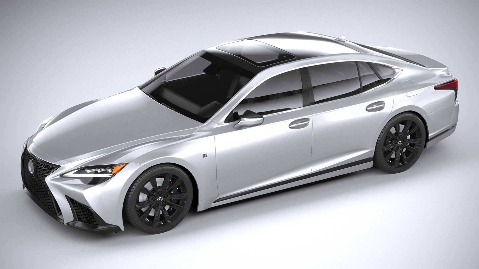 3D Lexus Is 500H H Sport 2021 Performance Boasts A Full 472 Horsepower ...