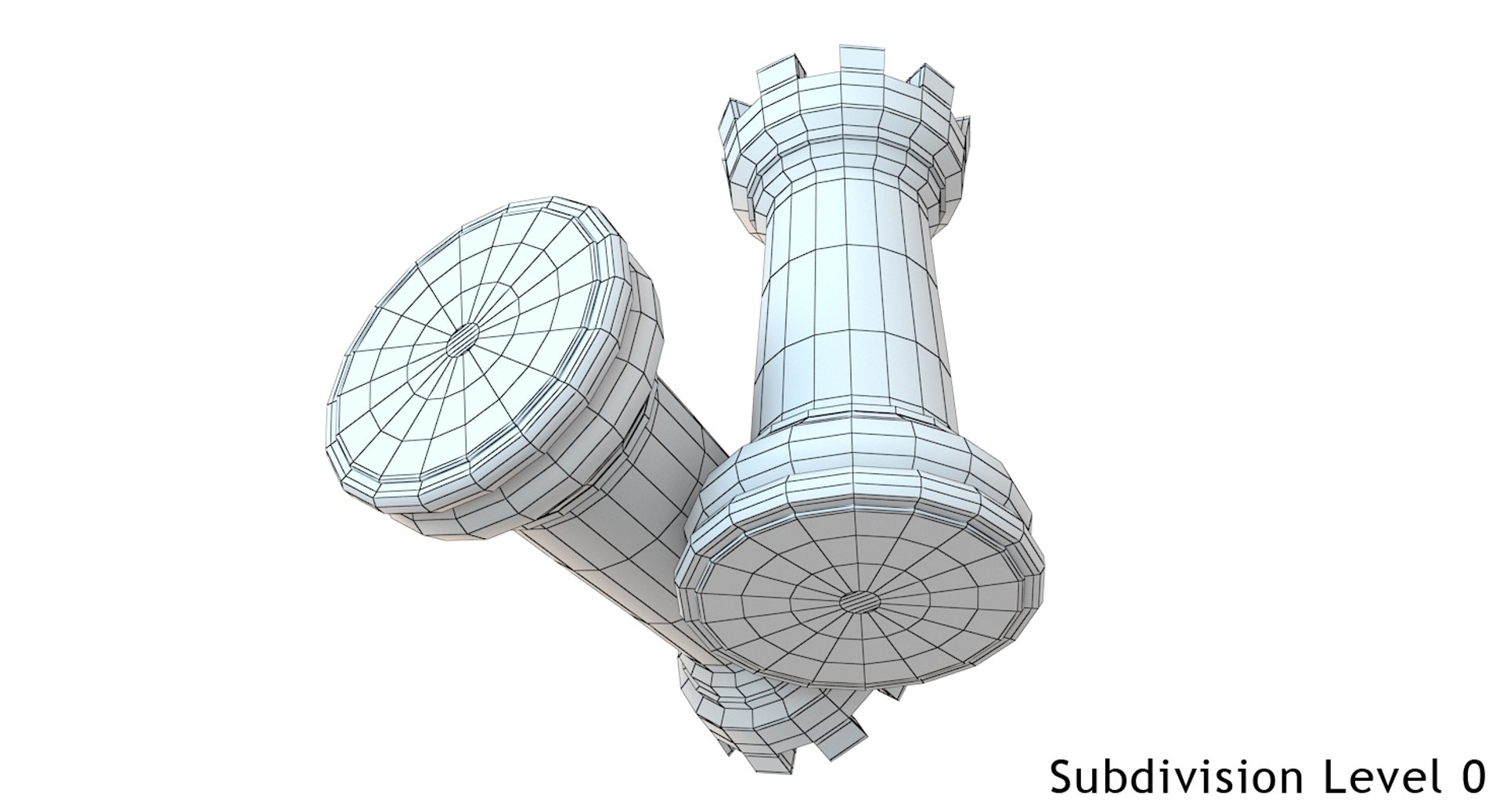 Chess Rook 3D - TurboSquid 1247884