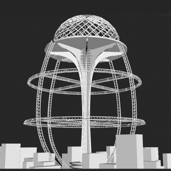 modelo 3d Un marco de muerte - Ciudad de ciencia ficción. - TurboSquid ...