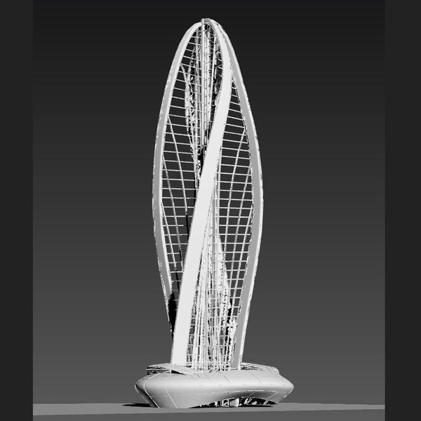 죽음의 틀 - 공상 과학 소설의 도시 3D 모델 - TurboSquid 1351073