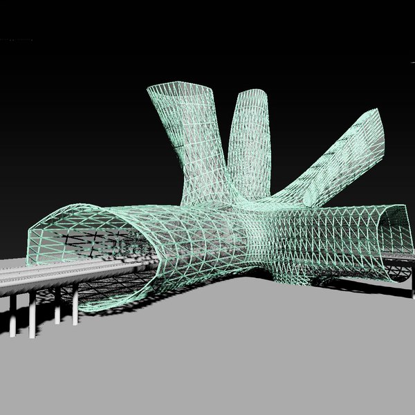 modelo 3d Un marco de muerte - Ciudad de ciencia ficción. - TurboSquid ...