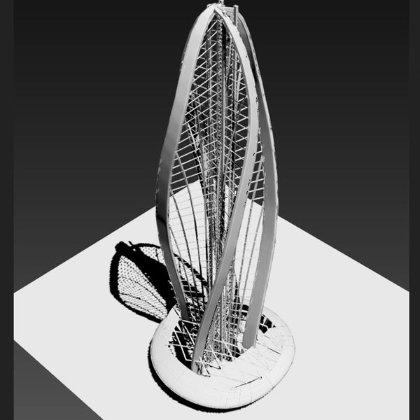 modelo 3d Un marco de muerte - Ciudad de ciencia ficción. - TurboSquid ...