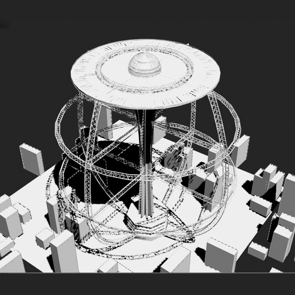 modelo 3d Un marco de muerte - Ciudad de ciencia ficción. - TurboSquid ...