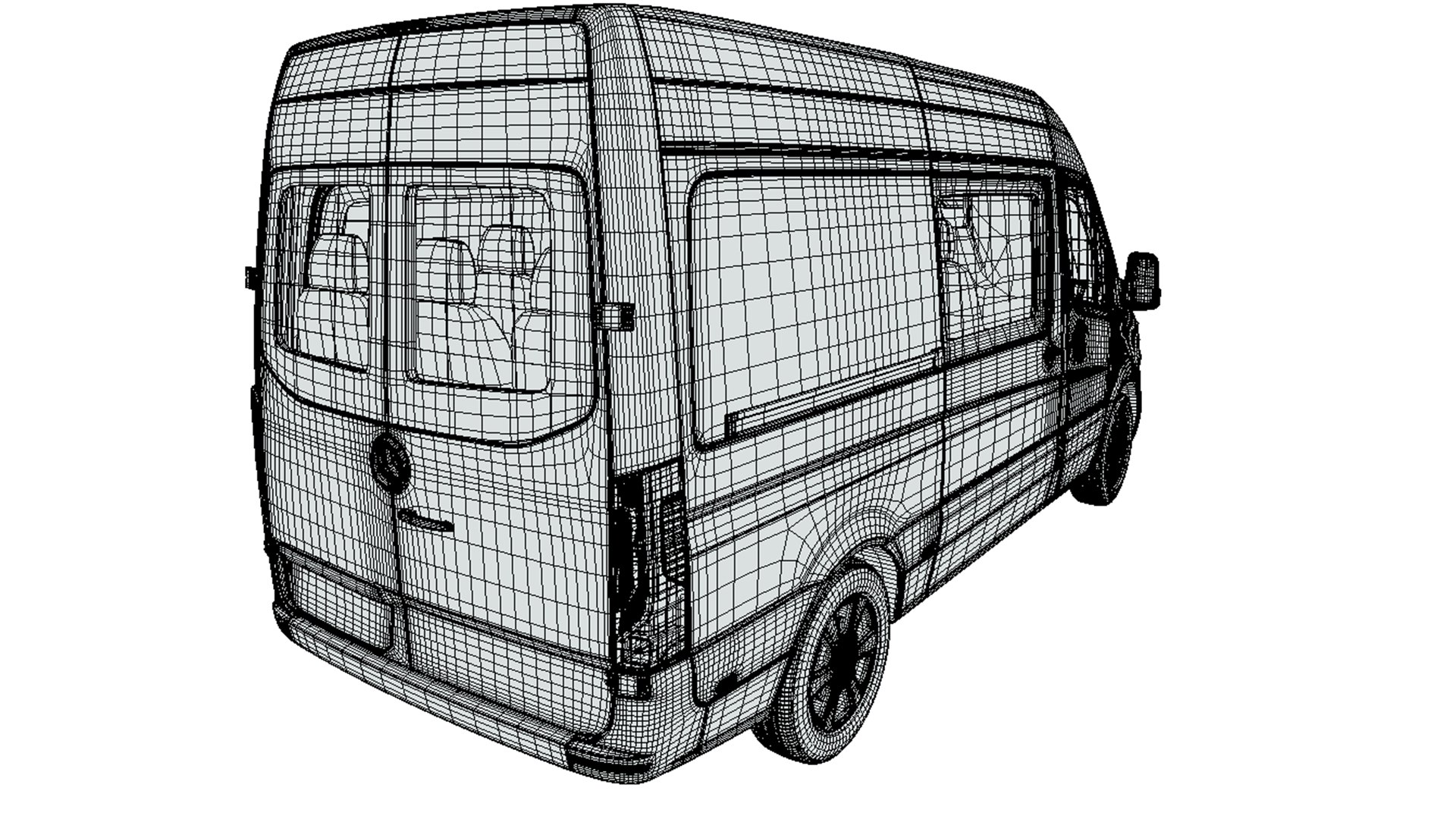 3D New Mercedes-Benz Sprinter Crew Van L2 H2 Model - TurboSquid 2260270