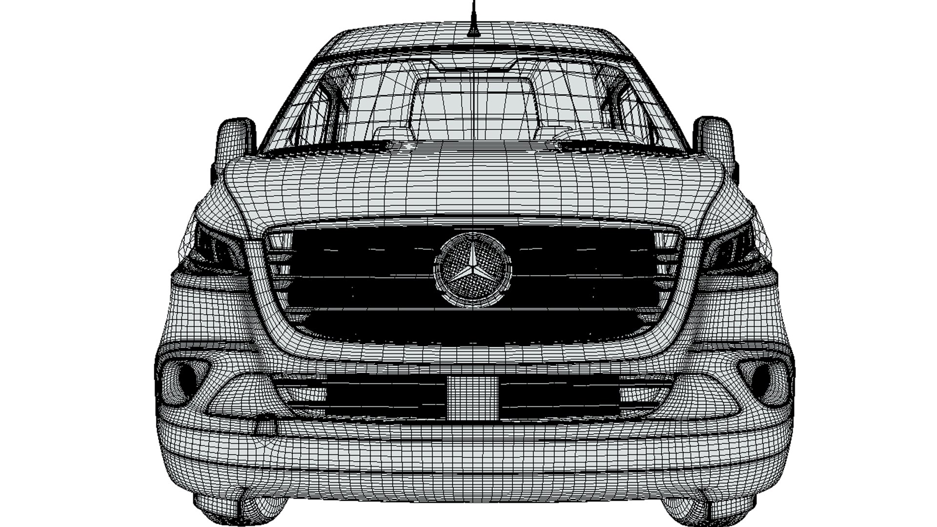 3D New Mercedes-Benz Sprinter Crew Van L2 H2 Model - TurboSquid 2260270