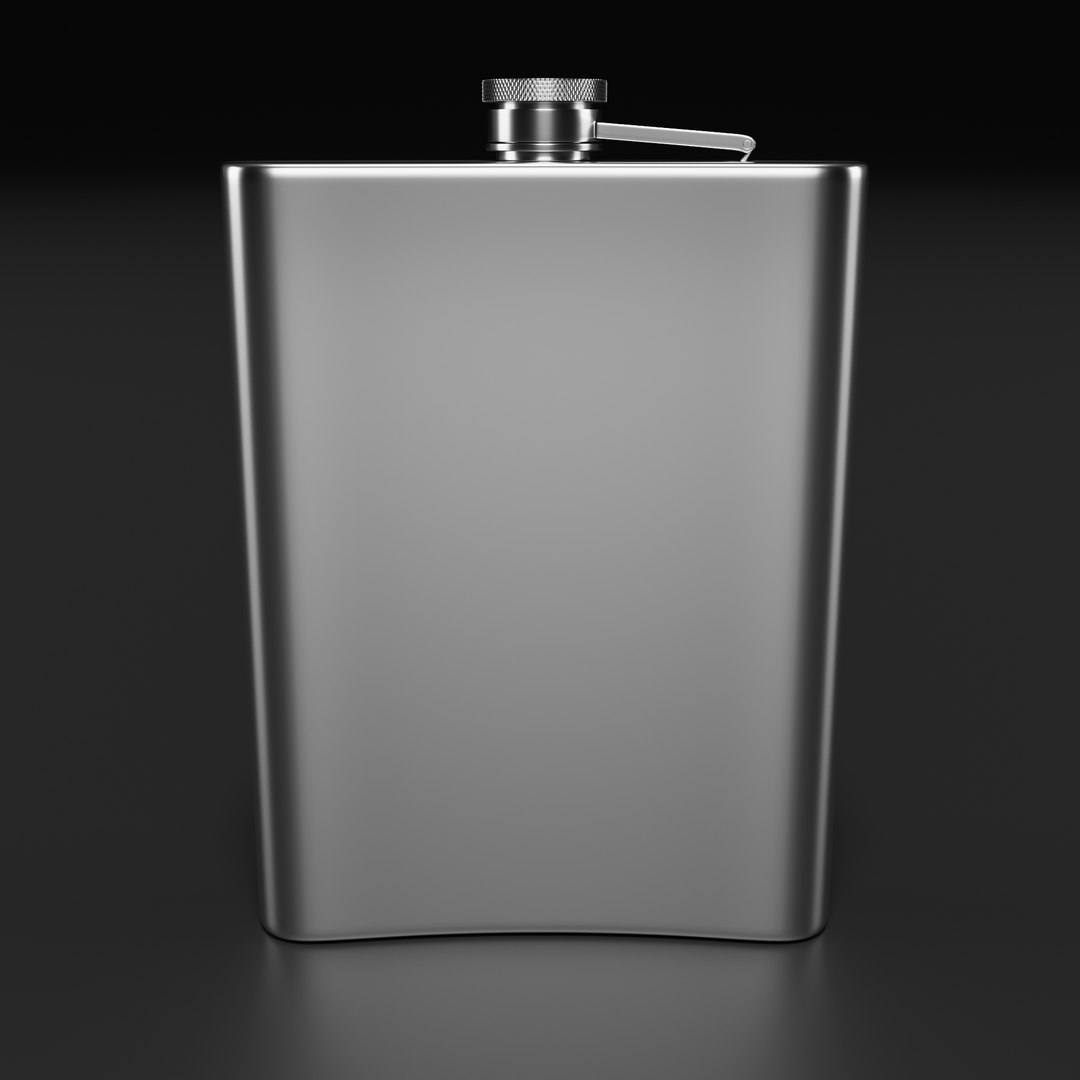 Hip Flask 3D Model - TurboSquid 2118940