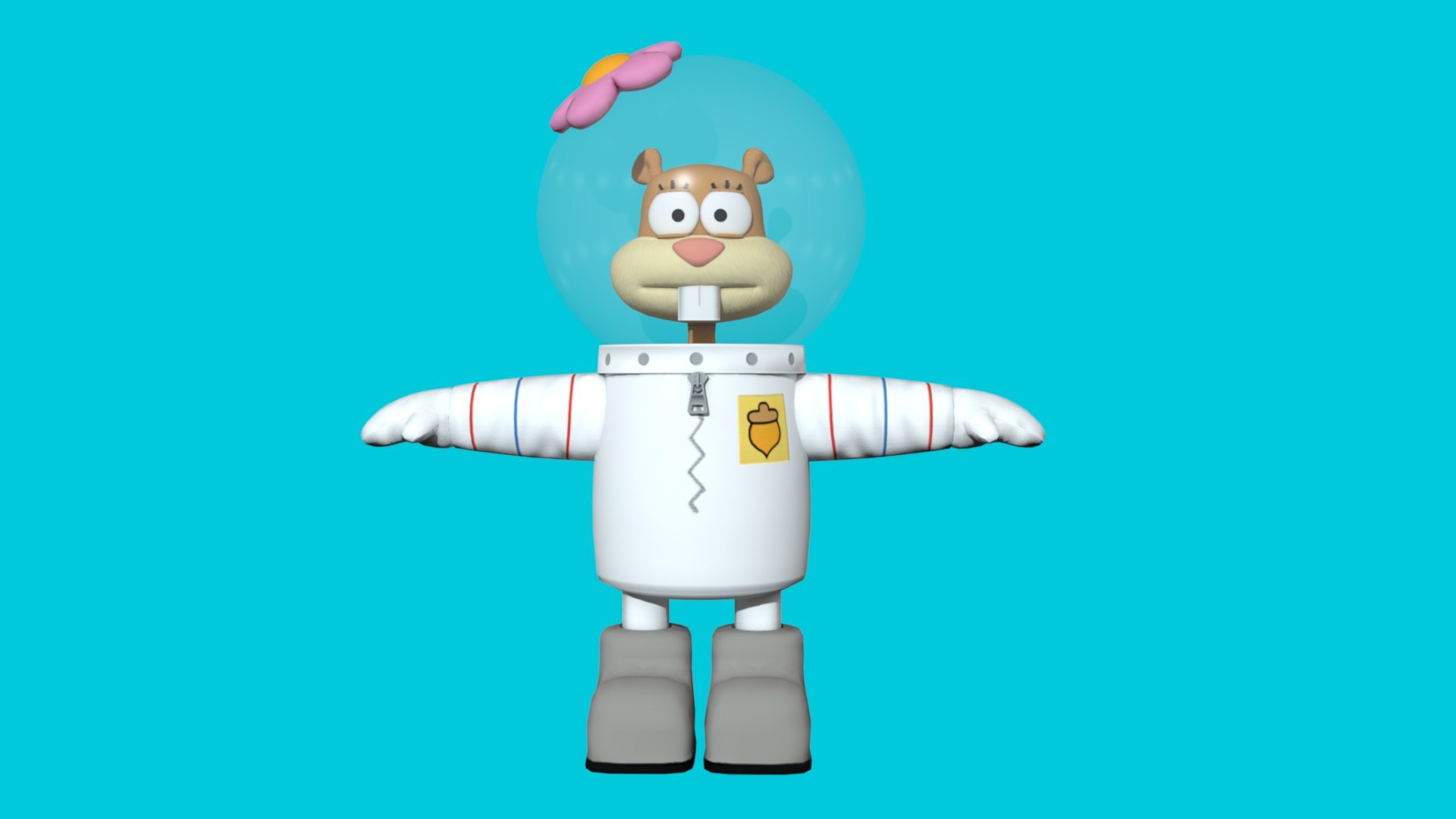 Sandy Rigged And Animated 3D Model - TurboSquid 2336995